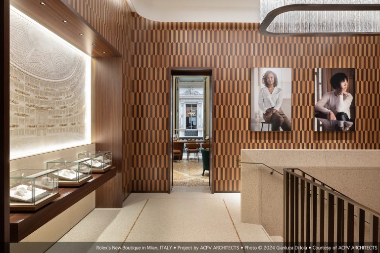 Rolex's New Boutique in Milan by ACPV ARCHITECTS Antonio Citterio ...