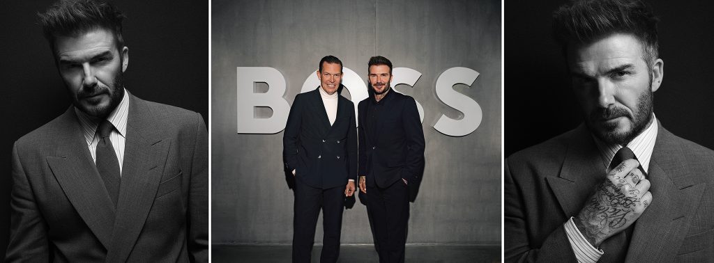 HUGO BOSS Signs Strategic Partnership with David Beckham - Fashion ...